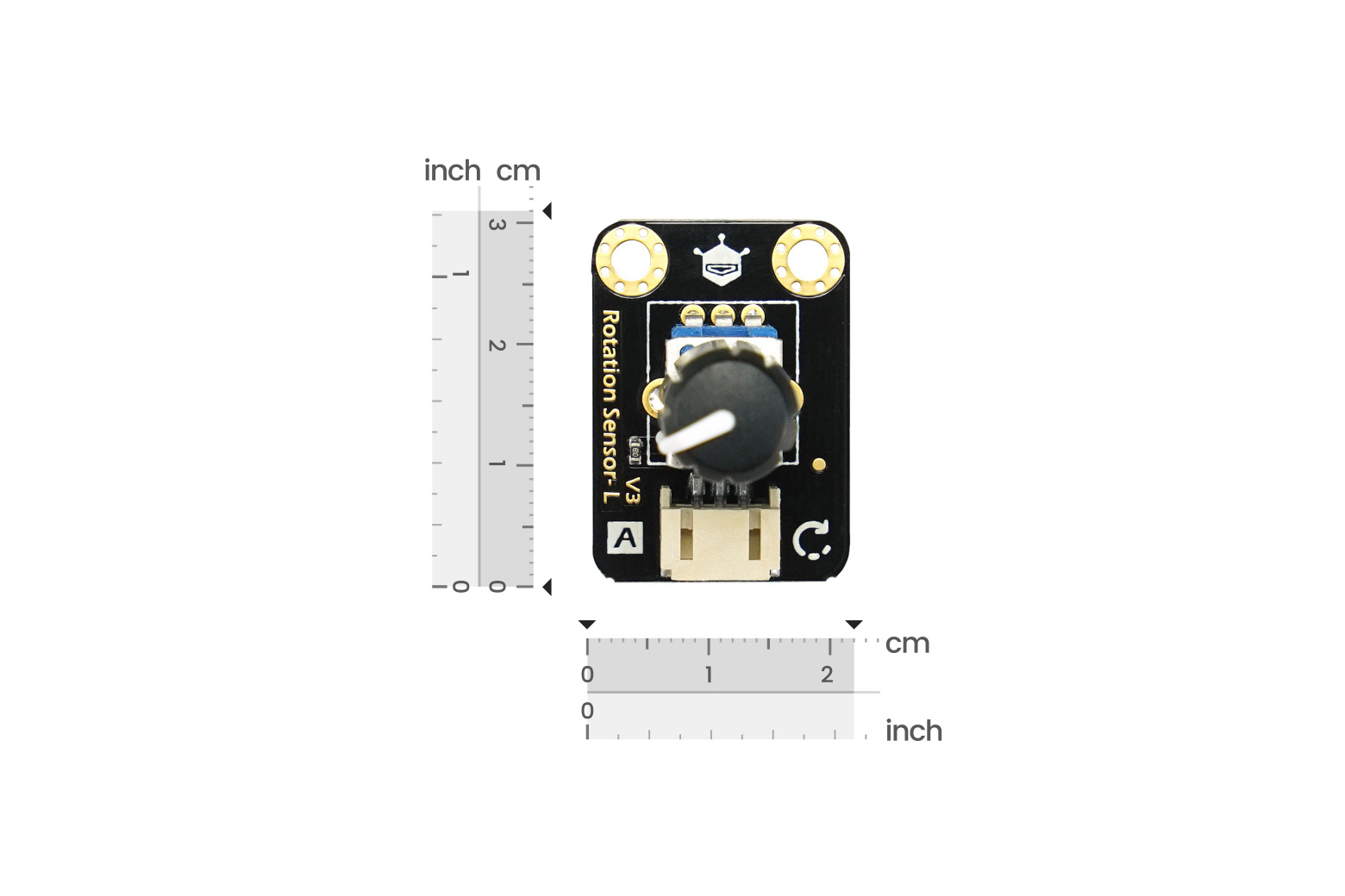 DFRobot Gravity Analógový rotačný potenciometer pre Arduino – 300 ...